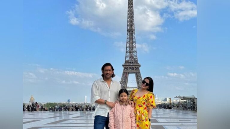 MS Dhoni’s Paris Diary: Wife Sakshi, Daughter Ziva And More… – Sportz Wale